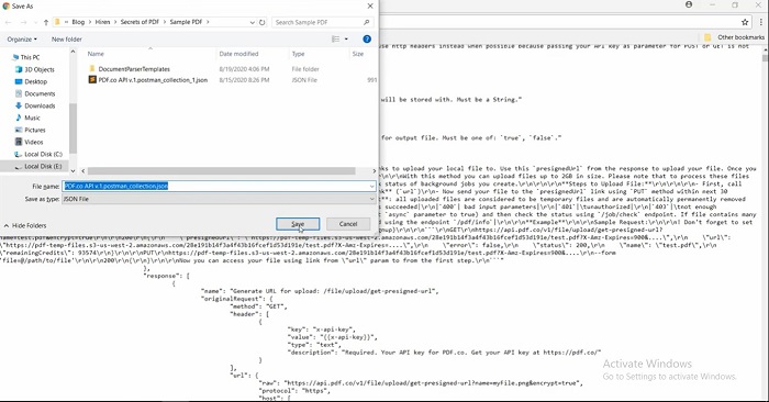 REST Web API for Data Extraction | PDFAPI.co